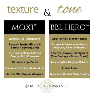 Moxi Laser vs. Halo Laser – Which is Right for You? | Dallas Dermatology Partners